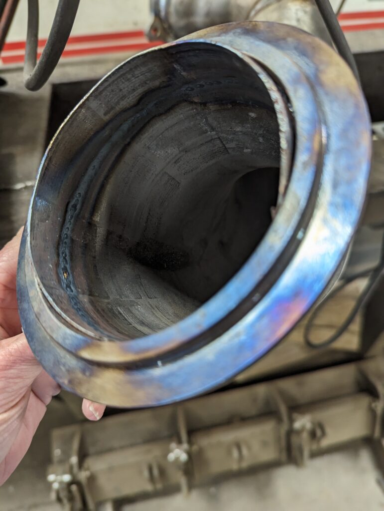L5P upper down pipe flange - ProFab Performance Parts, LLC